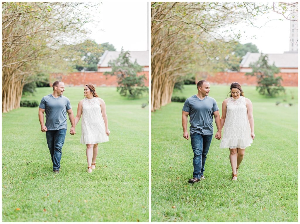 Kristina & Jared | Arsenal Park Engagement Session | Baton Rouge ...
