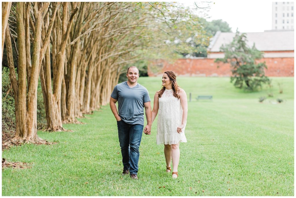 Kristina & Jared | Arsenal Park Engagement Session | Baton Rouge ...