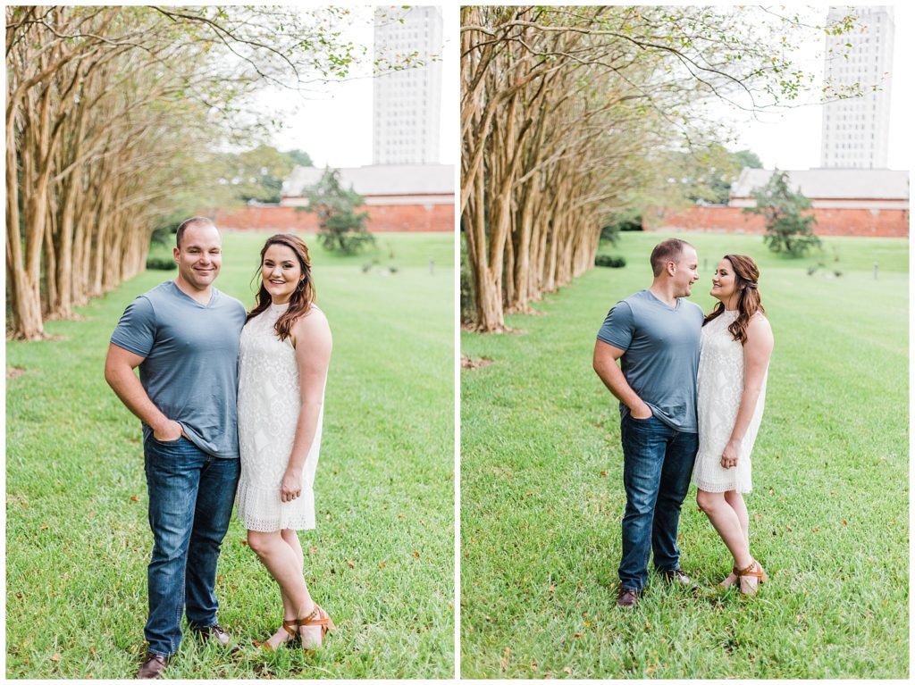 Kristina & Jared | Arsenal Park Engagement Session | Baton Rouge ...