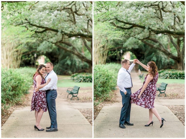 Kristina & Jared | Arsenal Park Engagement Session | Baton Rouge ...