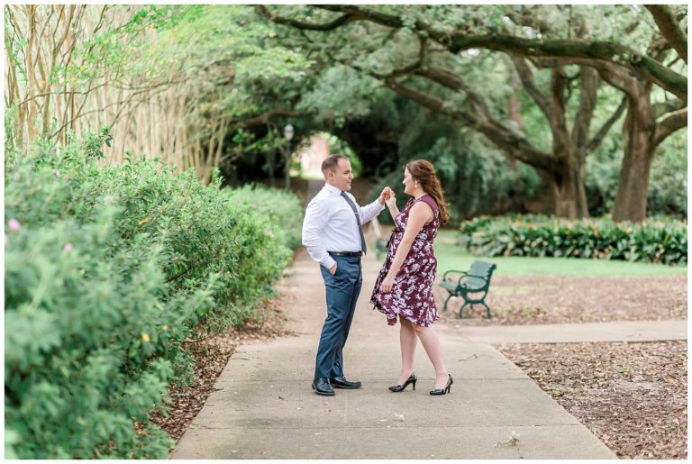 Kristina & Jared | Arsenal Park Engagement Session | Baton Rouge ...