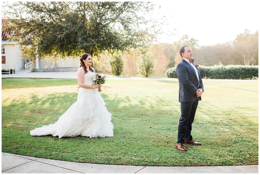 Kristina & Jared | Baton Rouge Gallery Burgundy & Blush Wedding | Baton ...