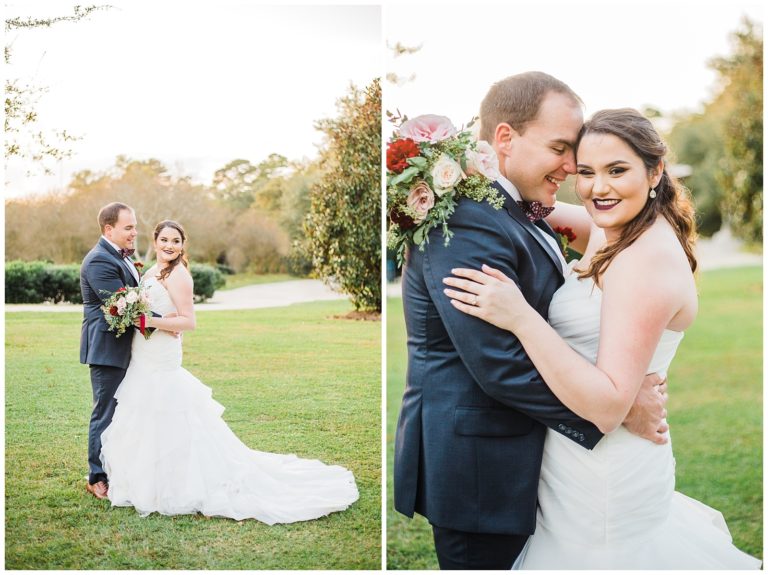 Kristina & Jared | Baton Rouge Gallery Burgundy & Blush Wedding | Baton ...