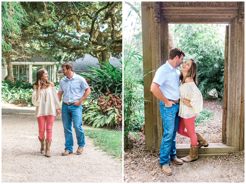Taylor & Seth | Rip Van Winkle Gardens Engagement Session | Renee Lorio ...