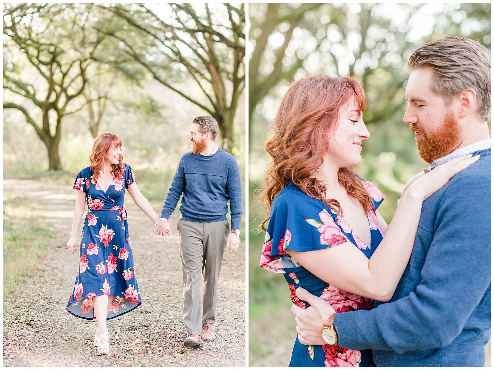 Elizabeth & Jeff | LSU Botanic Gardens Engagement Session | Renee Lorio ...