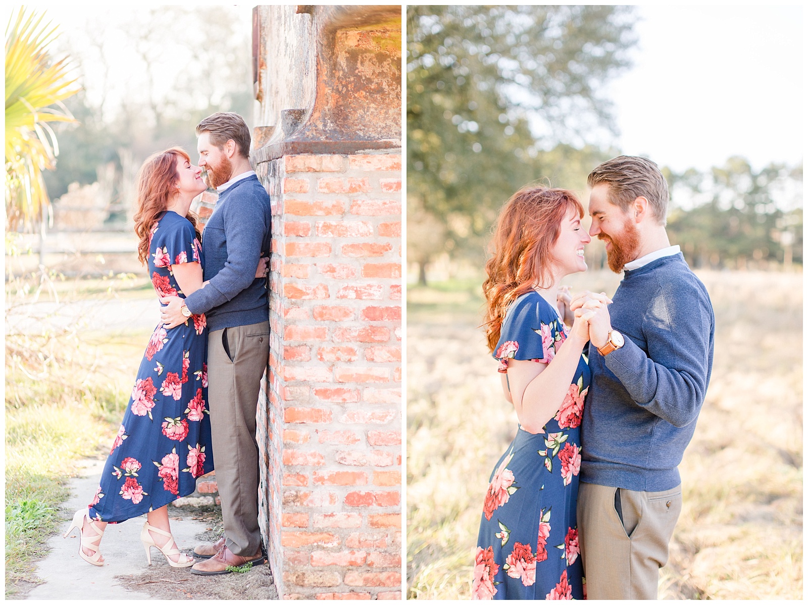 Elizabeth & Jeff | LSU Botanic Gardens Engagement Session | Renee Lorio ...