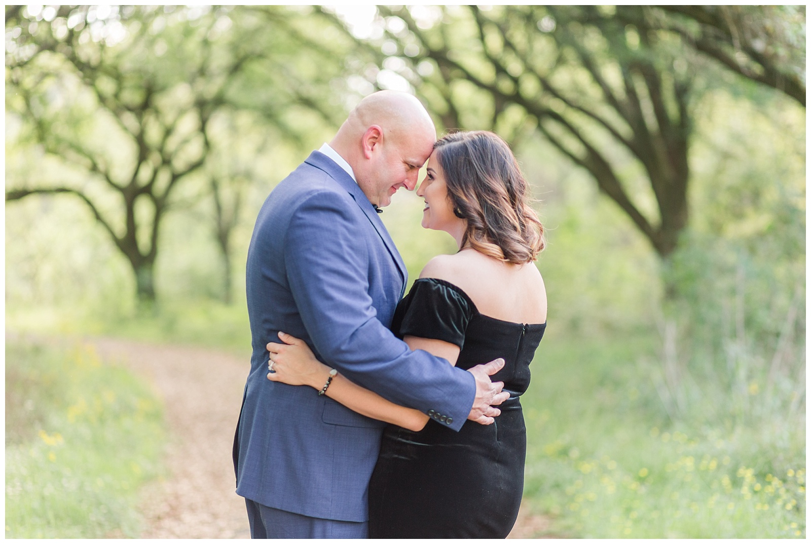 Casie & Brian | Botanic Gardens Engagement Session | Renee Lorio ...