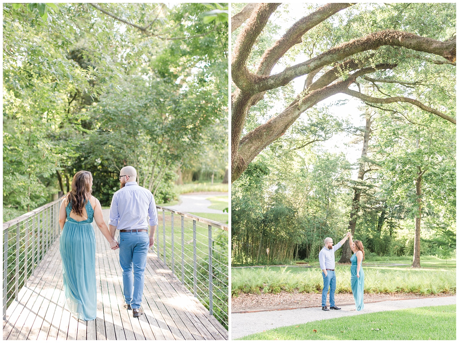 Kali & Chris | Hilltop Arboretum Engagement Session | Renee Lorio ...