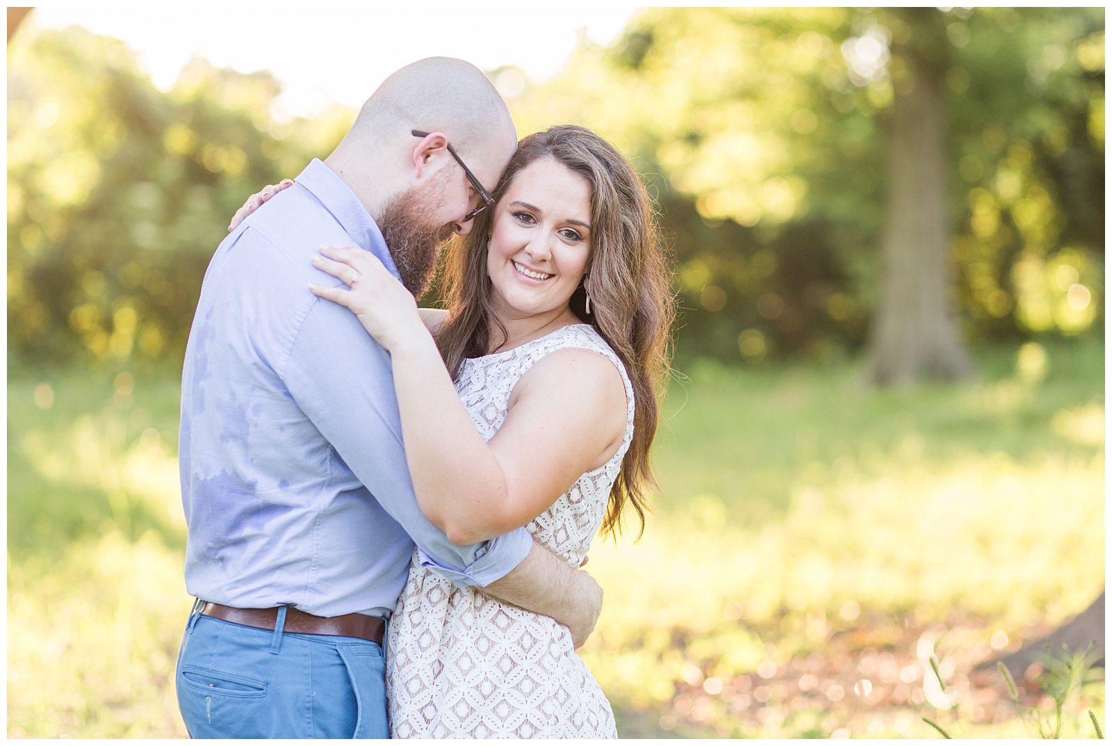 Kali & Chris | Hilltop Arboretum Engagement Session | Renee Lorio ...