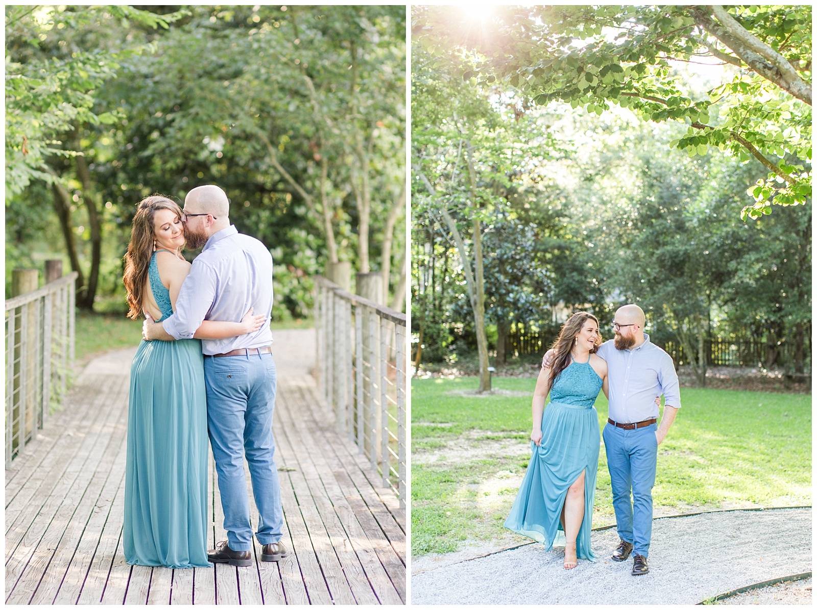 Kali & Chris | Hilltop Arboretum Engagement Session | Renee Lorio ...