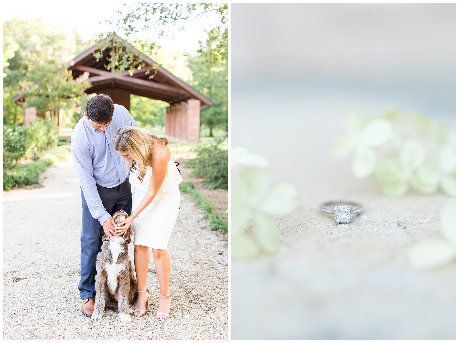 Erin & Brant | LSU AgCenter Botanic Gardens Engagement Session | Renee ...