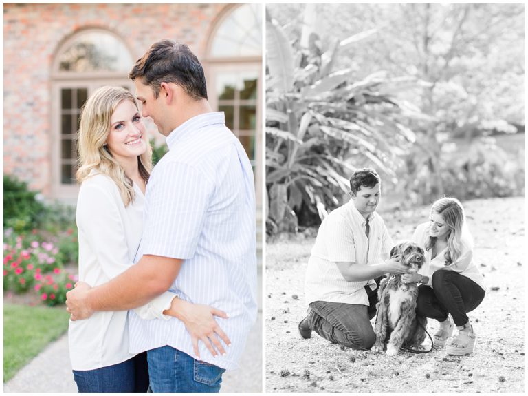 Erin & Brant | LSU AgCenter Botanic Gardens Engagement Session | Renee ...