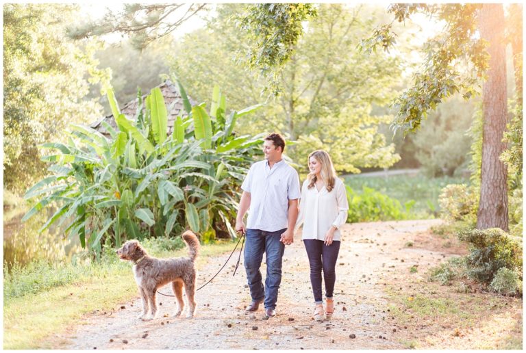 Erin & Brant | LSU AgCenter Botanic Gardens Engagement Session | Renee ...