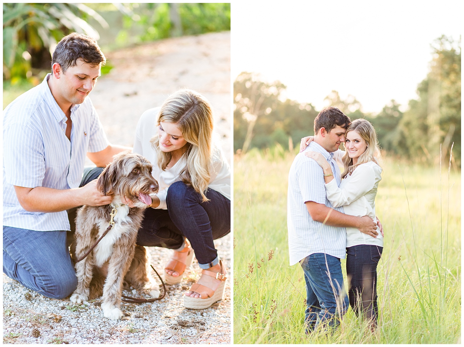 Erin & Brant | LSU AgCenter Botanic Gardens Engagement Session | Renee ...