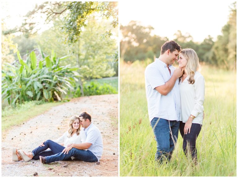 Erin & Brant | LSU AgCenter Botanic Gardens Engagement Session | Renee ...