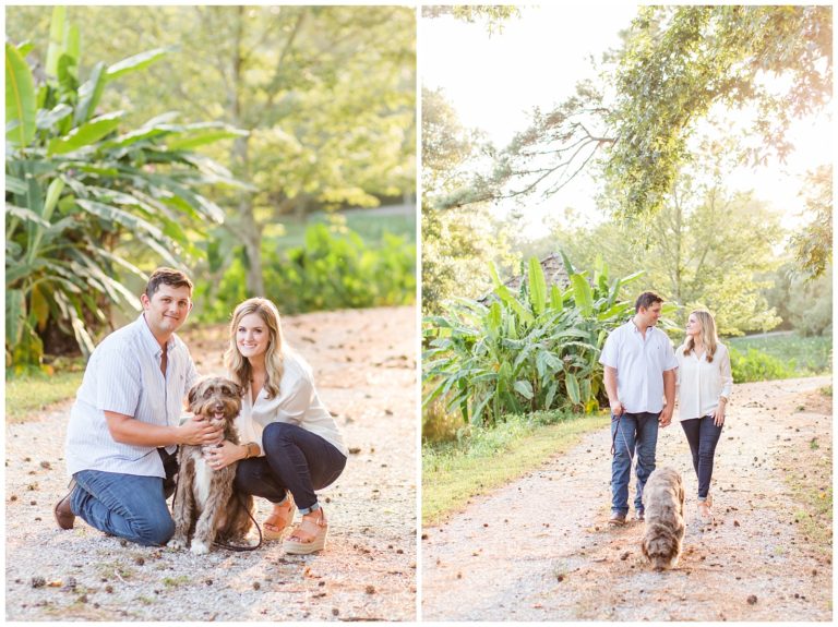 Erin & Brant | LSU AgCenter Botanic Gardens Engagement Session | Renee ...