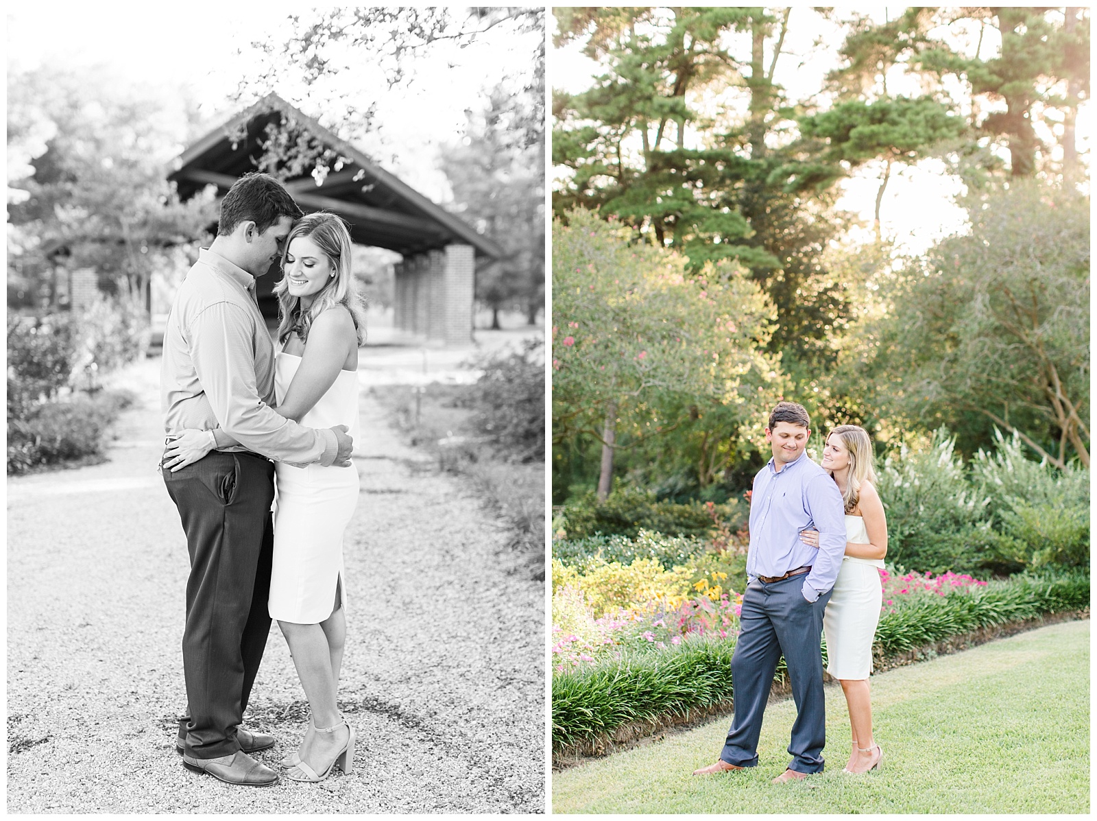 Erin & Brant | LSU AgCenter Botanic Gardens Engagement Session | Renee ...