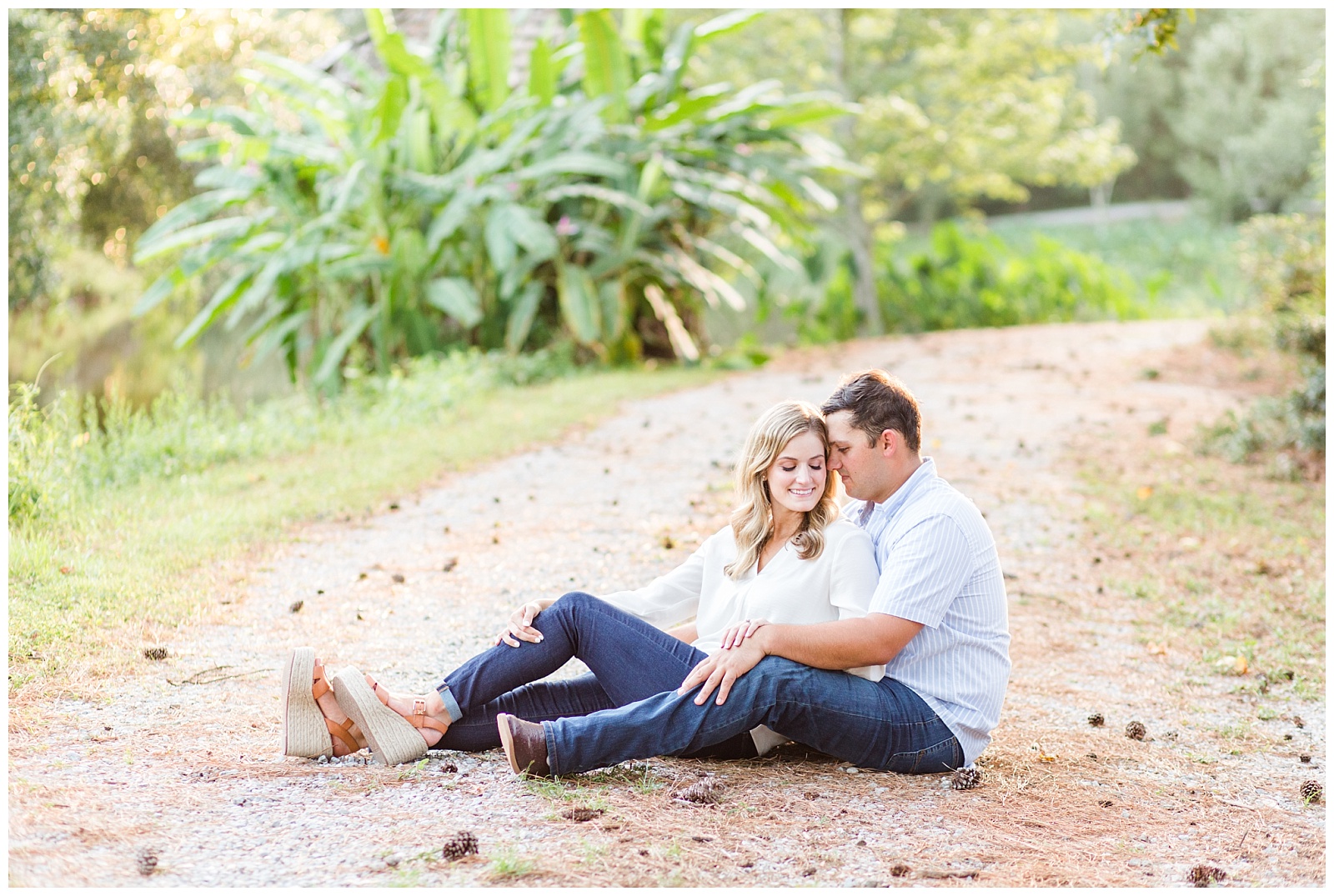 Erin & Brant | LSU AgCenter Botanic Gardens Engagement Session | Renee ...