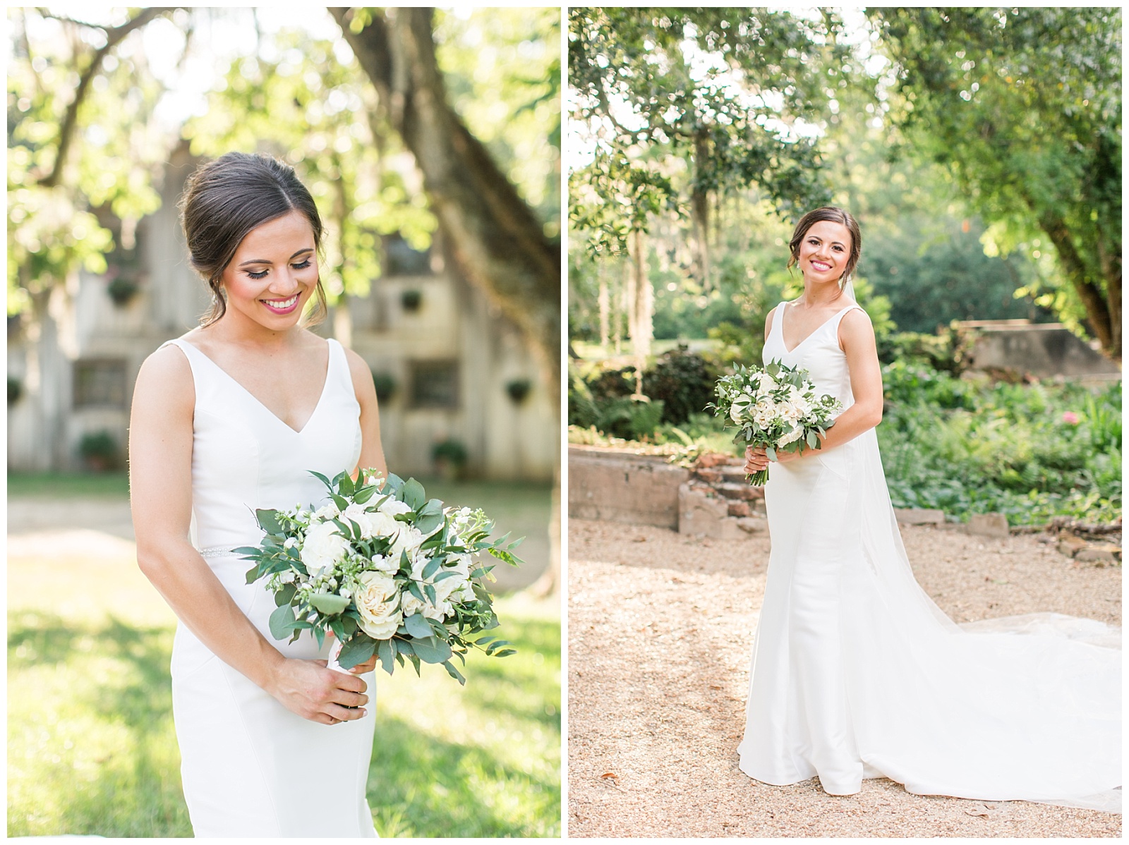 Mallory | Afton Villa St. Francisville Bridal Session | Renee Lorio ...