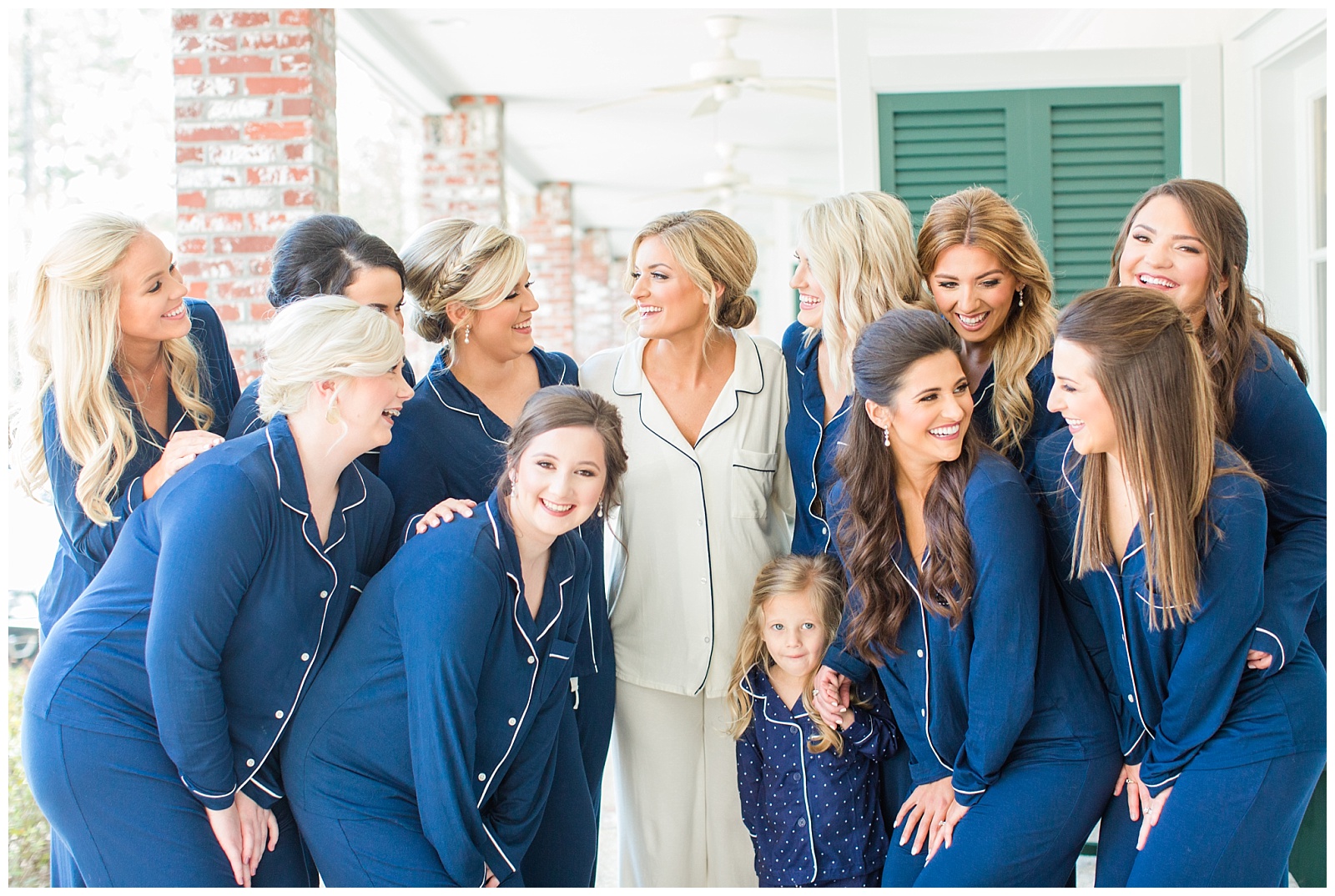 Erin & Brant | A Classic Ivory & Black Wedding at the Bluffs in St ...