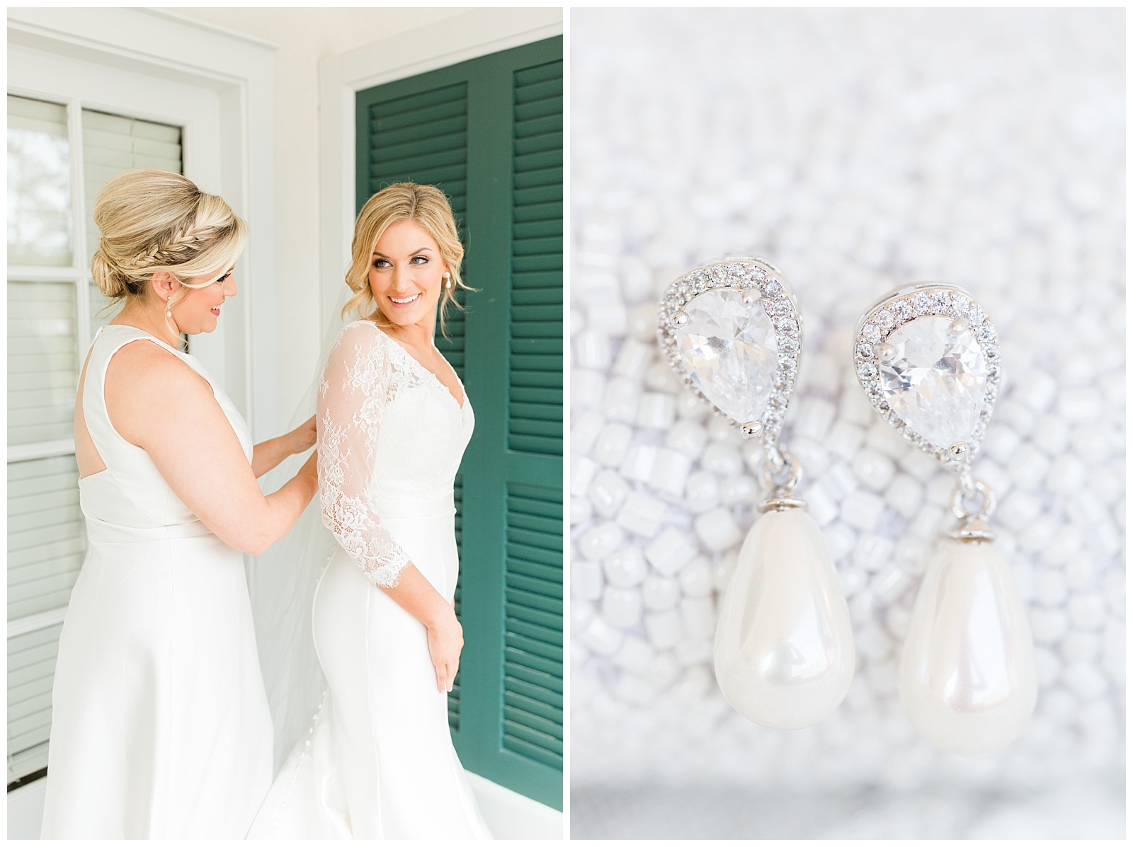 Erin & Brant | A Classic Ivory & Black Wedding at the Bluffs in St ...