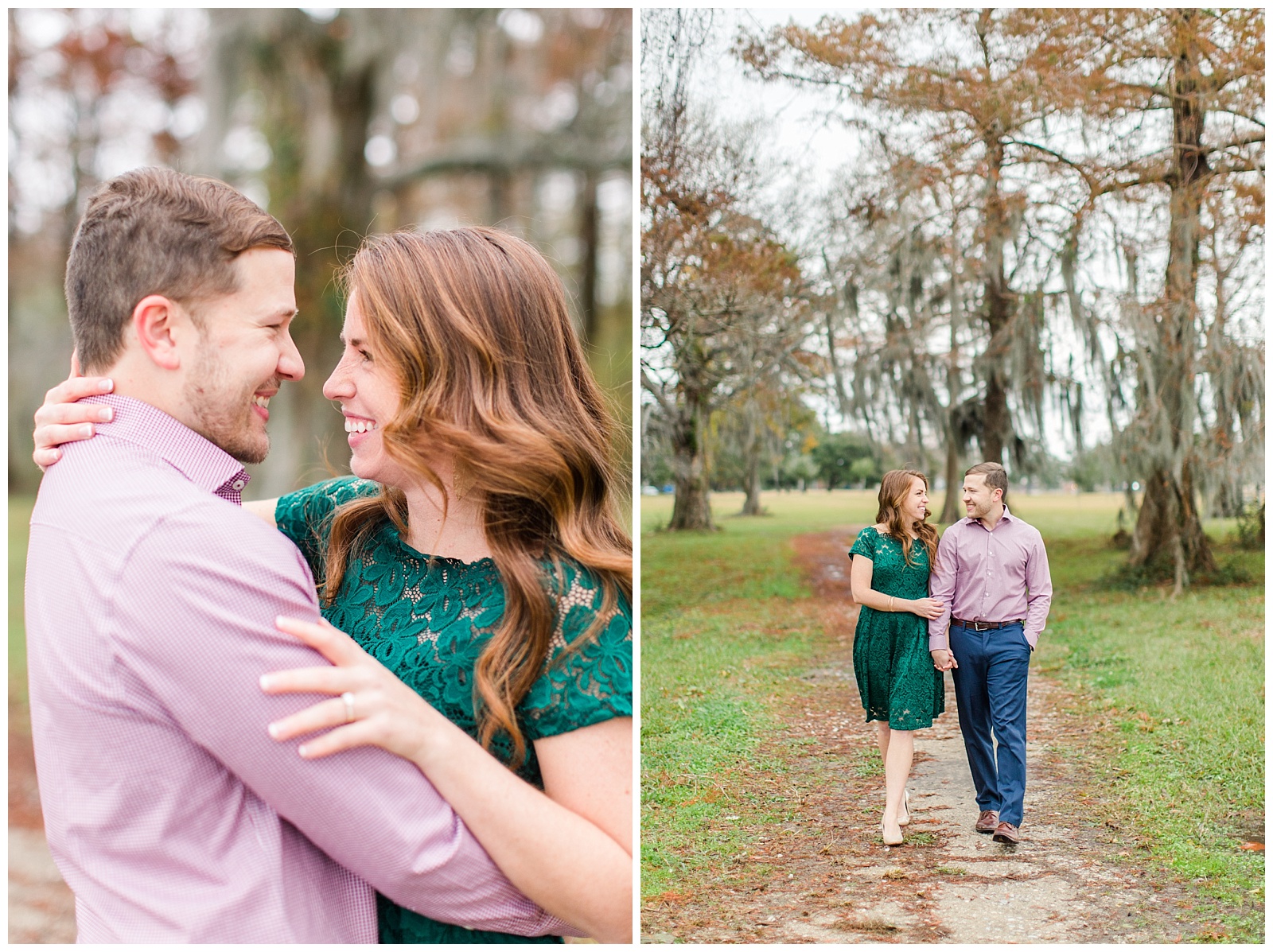 Dawn & Gary | A Baton Rouge Engagement Session in the Fall | Renee ...