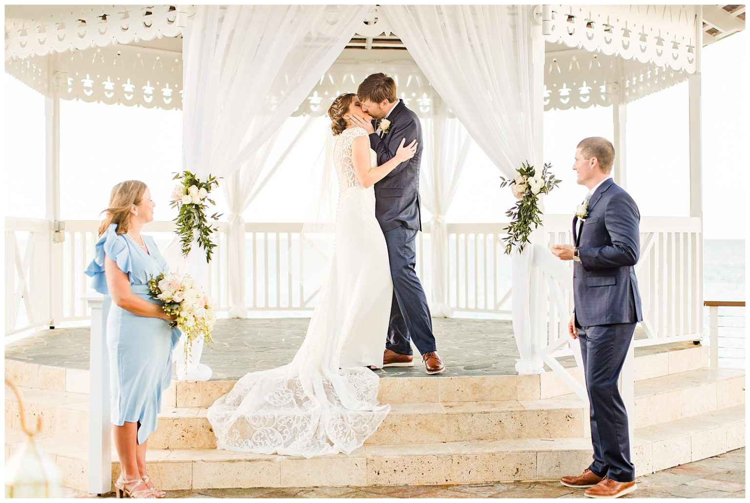 Elizabeth & Jack | A Tropical Destination Wedding In St. Lucia | Renee ...