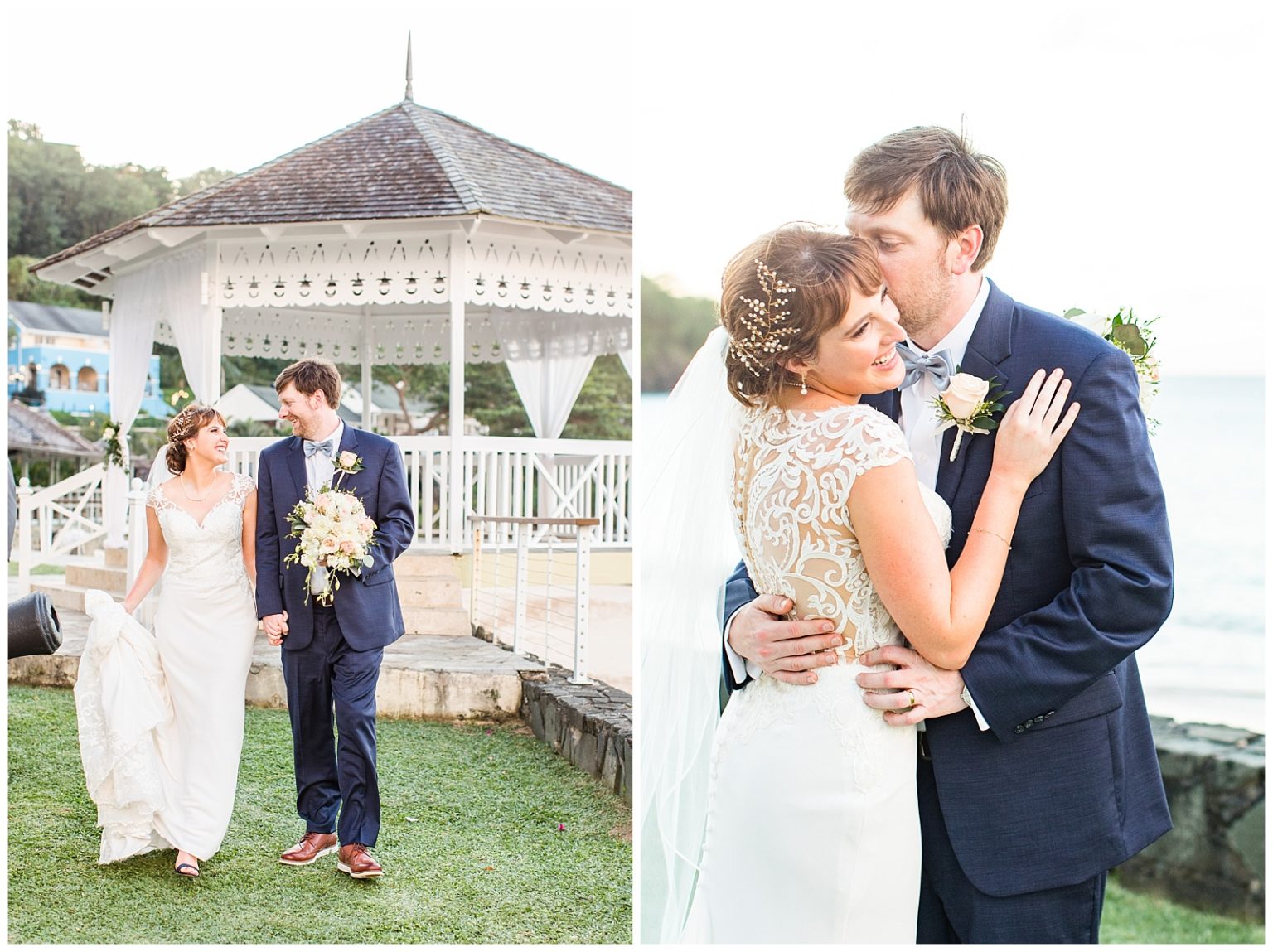 Elizabeth & Jack | A Tropical Destination Wedding In St. Lucia | Renee ...