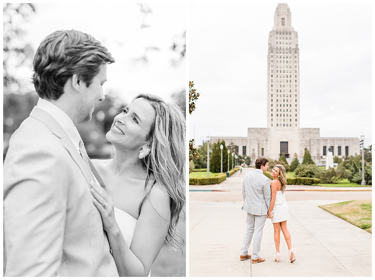 Brandie & Brandon | Downtown Baton Rouge Engagement Session | Renee ...