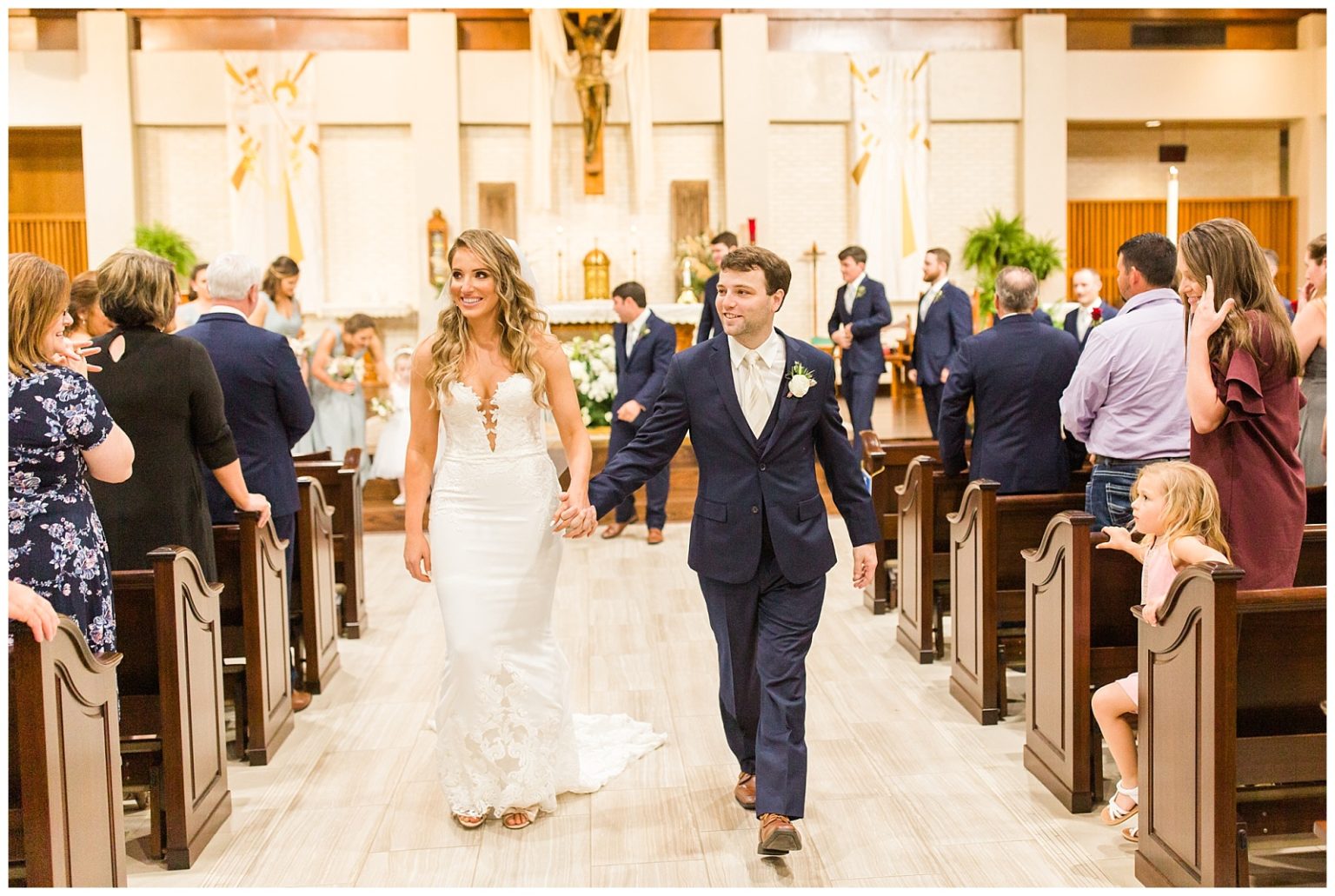 Maegan & Drew | Pale Blue Spring Wedding at the LSU Botanic Gardens ...